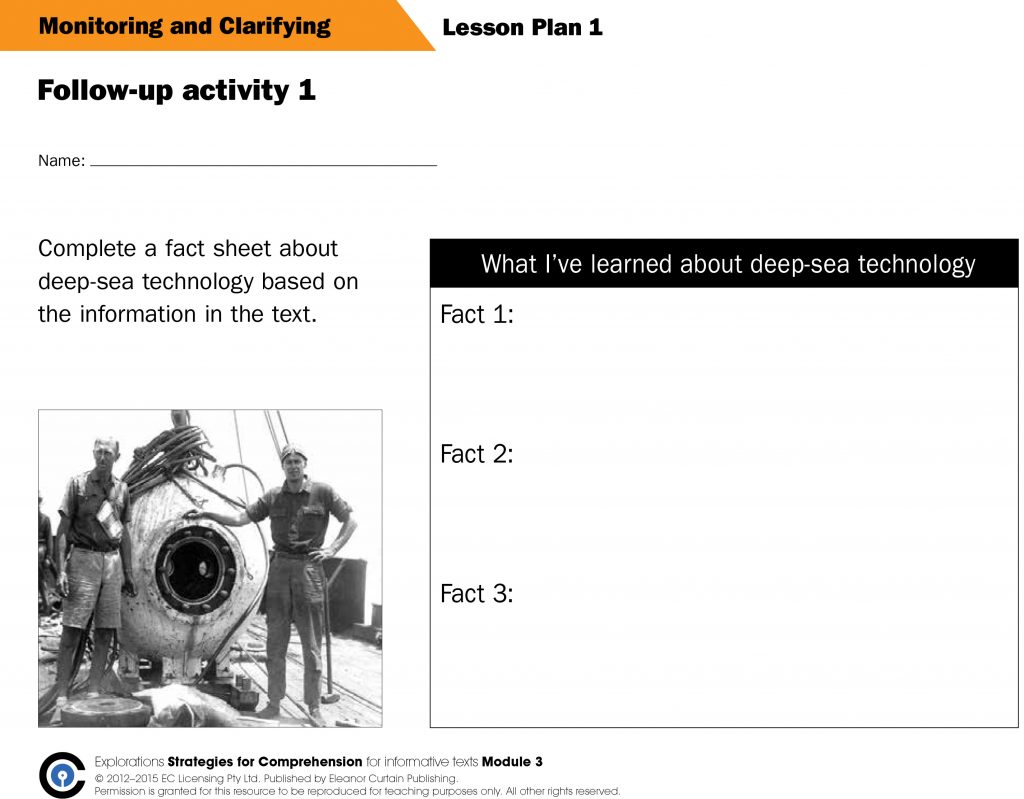 Monitoring and Clarifying | Strategies for Comprehension