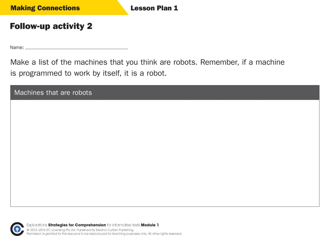Making Connections | Strategies for Comprehension