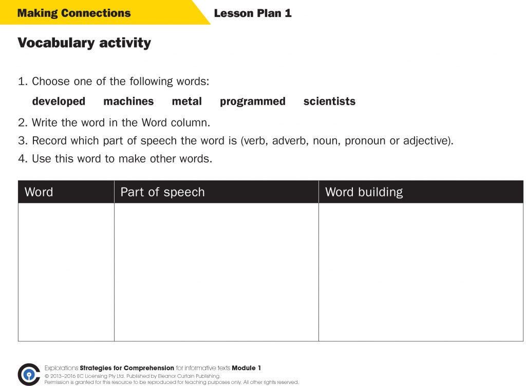 Making Connections | Strategies for Comprehension