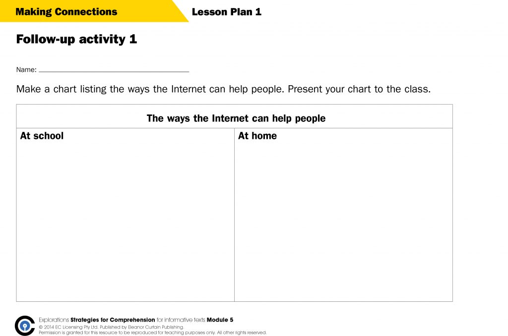 Making Connections | Strategies for Comprehension